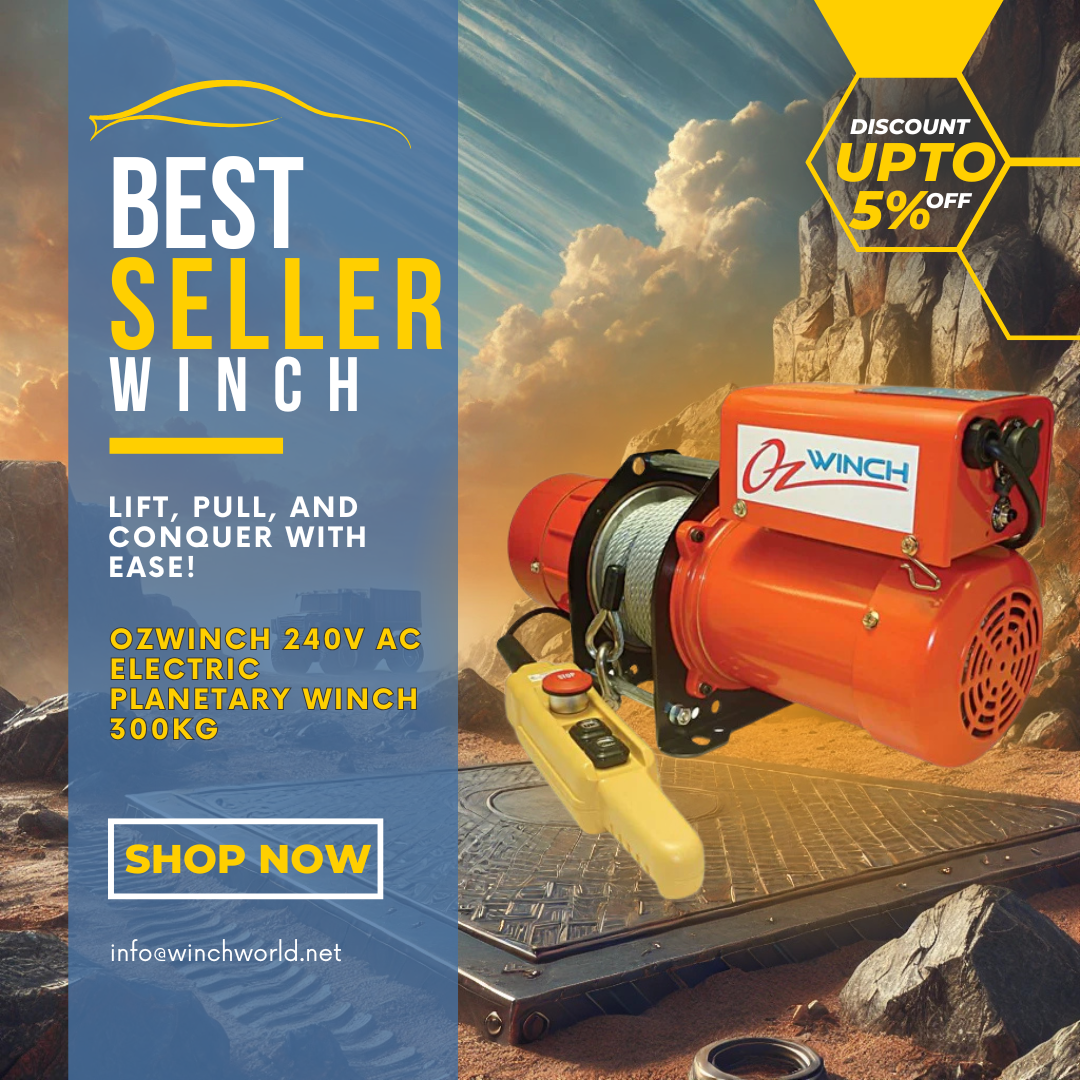 Electric Winch | Car Winch | X Bull Recovery Tracks | Best 4wd Winch