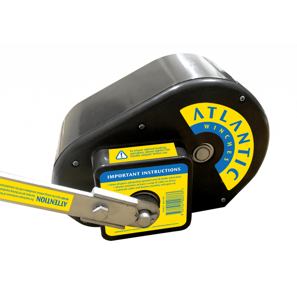 Brake Winch | Atlantic Stainless Steel Load Brake Hand Winch with Full ...