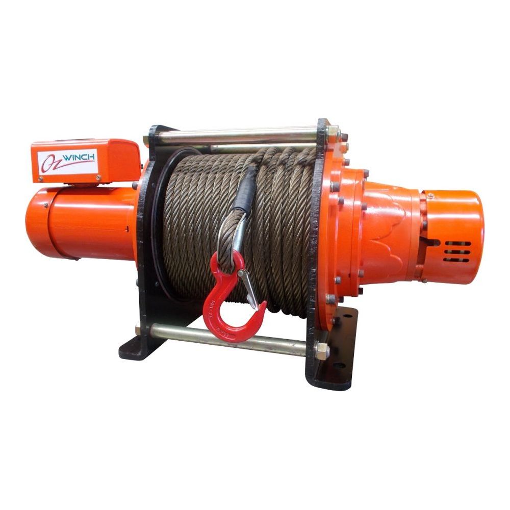 OzWinch 240V AC Electric Planetary Winch 2000KG — Winchworld