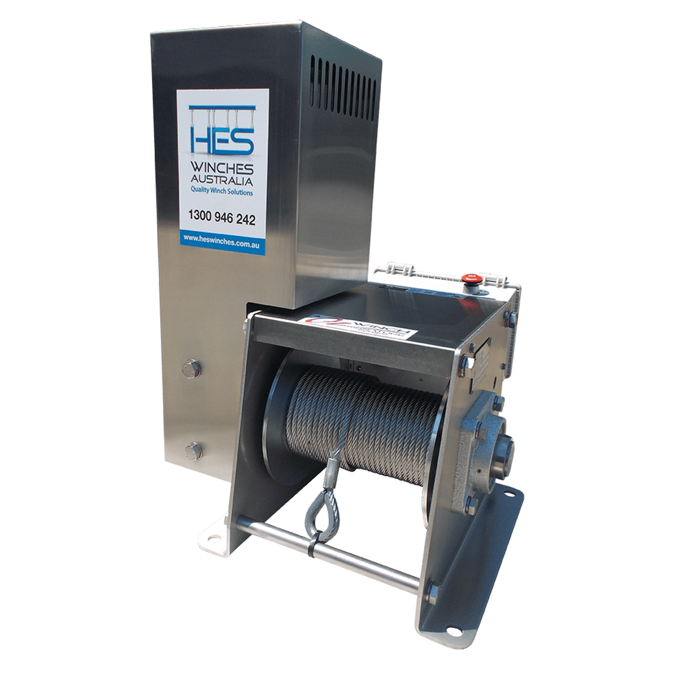 OzWinch Signature Series II 240V AC Electric Winch 1400Kg (Includes Lo ...
