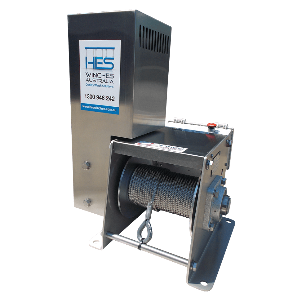 OzWinch Signature Series II 415V AC Electric Winch 1400Kg Australian-M ...