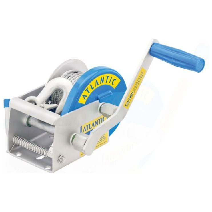 Boat Hand Winch | Atlantic Marine Boat Trailer Hand Winch 700kg ...